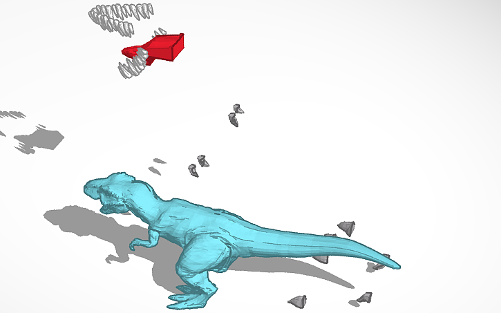 3D design Dino - Tinkercad