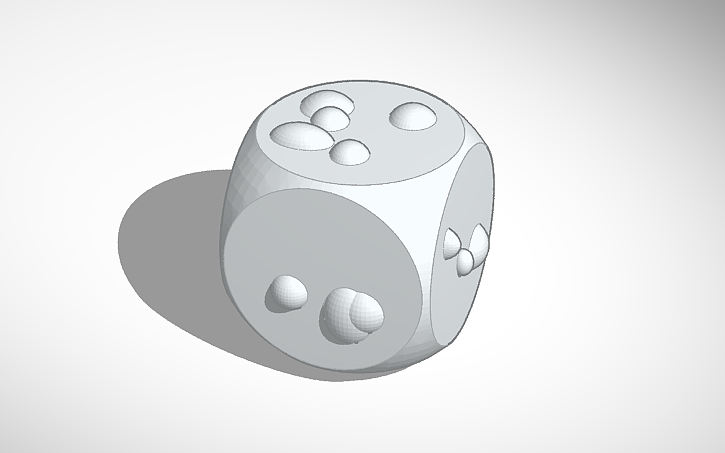 3D design noppa | Tinkercad