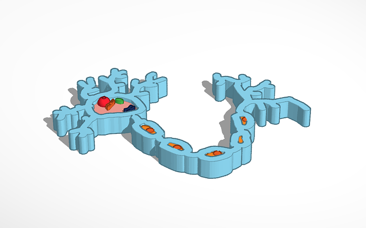 3D design Neuron - Tinkercad