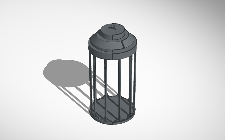 3D design Cage - Tinkercad
