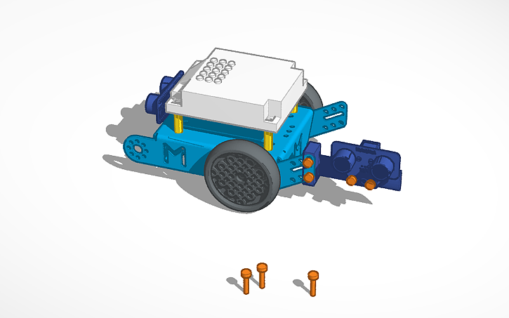 3D design Copy of mbot version - Tinkercad