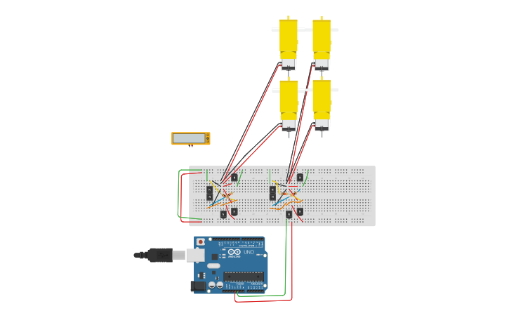 Circuit Design Copy Of H Bridge Motor Control Tinkercad