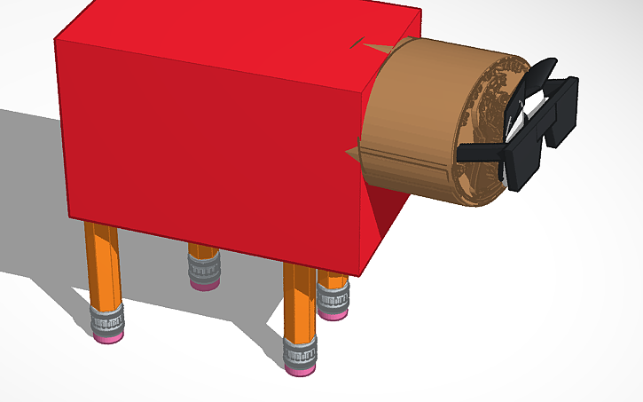 3D design cool sheep | Tinkercad