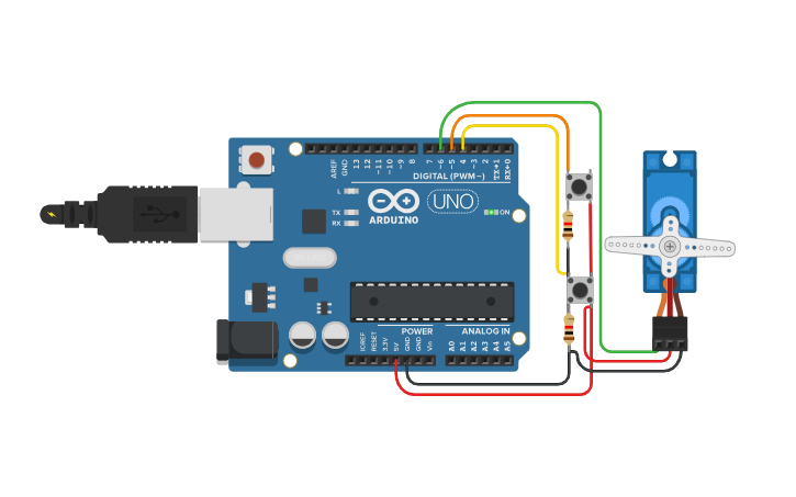 Circuit design Assignment 10 Level 2 - Tinkercad
