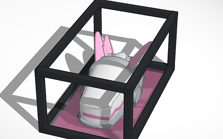 3D design Pink Protogen Head | Tinkercad