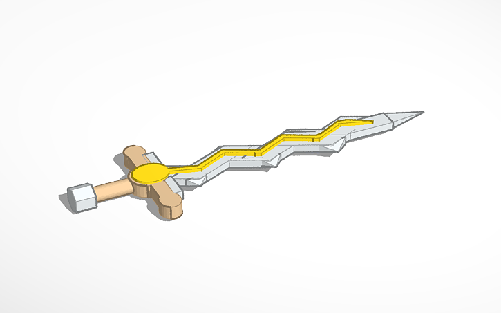 3D design Robin's Levin Sword | Tinkercad