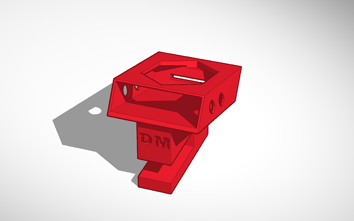 3D design SD Card Extension Holder - Tinkercad