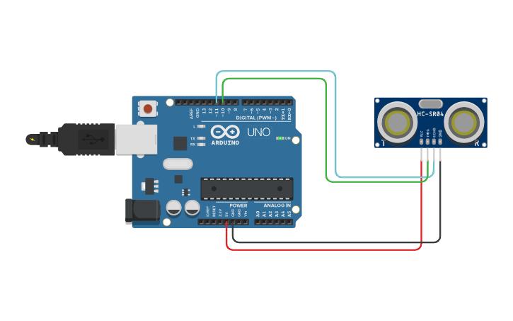 Circuit design All About Arduino Q2 - Tinkercad