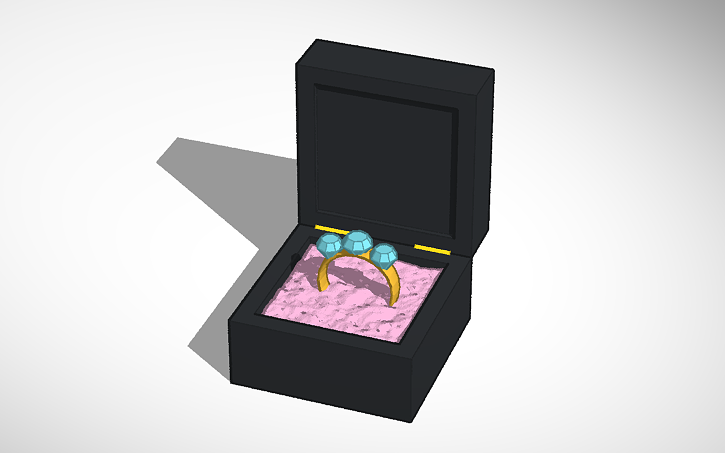 3D design Engagement Ring | Tinkercad