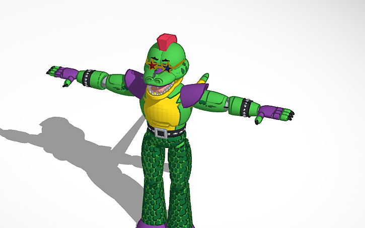 3D design (Montgomery Gator) - Tinkercad