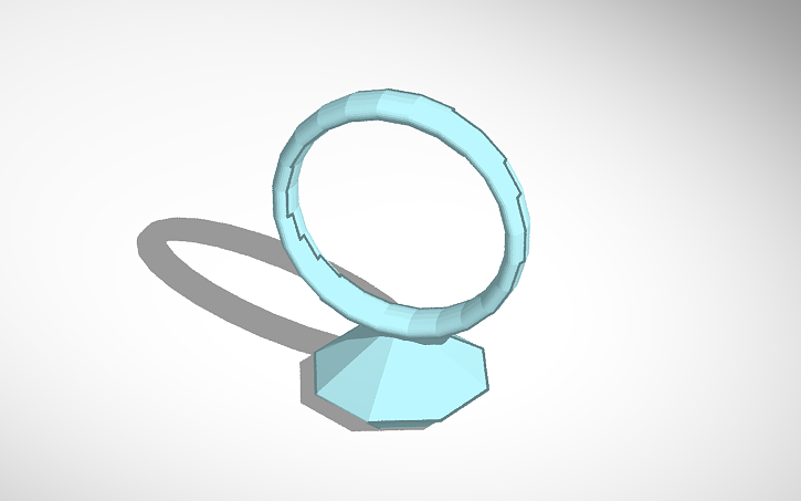 3D design beautiful ring | Tinkercad