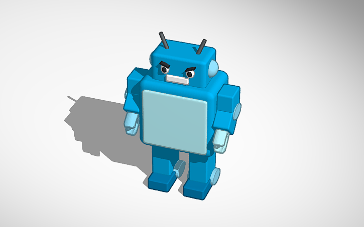 3D design Robot Humanoide - Tinkercad