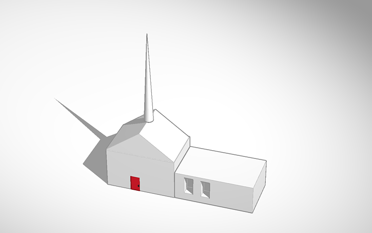 3D design Church | Tinkercad