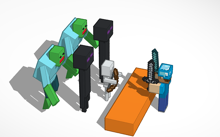 3D design minecraft - Tinkercad