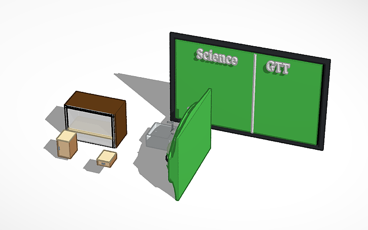 3D design Armentrout room cabinets - Tinkercad