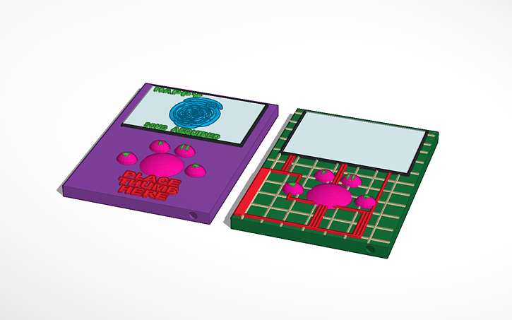 3D design mp3 player - Tinkercad