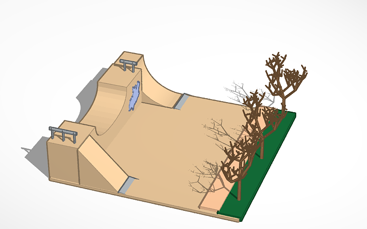 3D design The park #2 | Tinkercad