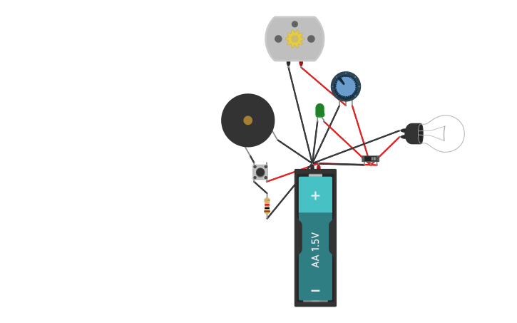 Circuit design Tinkercad Challenge 1 | Tinkercad