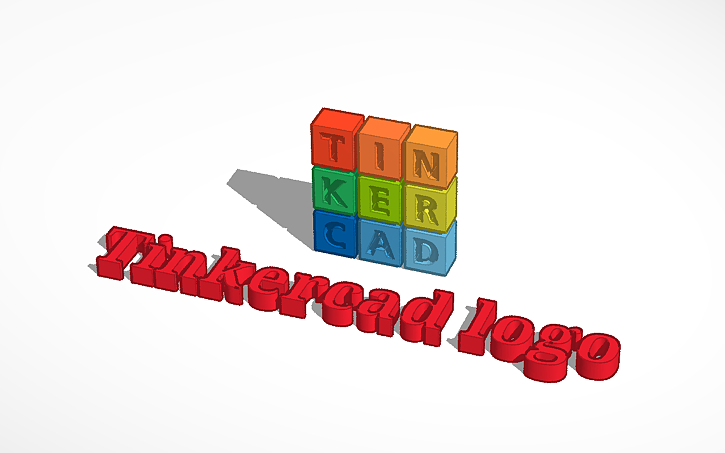 3D design Tinkercad Logo | Tinkercad