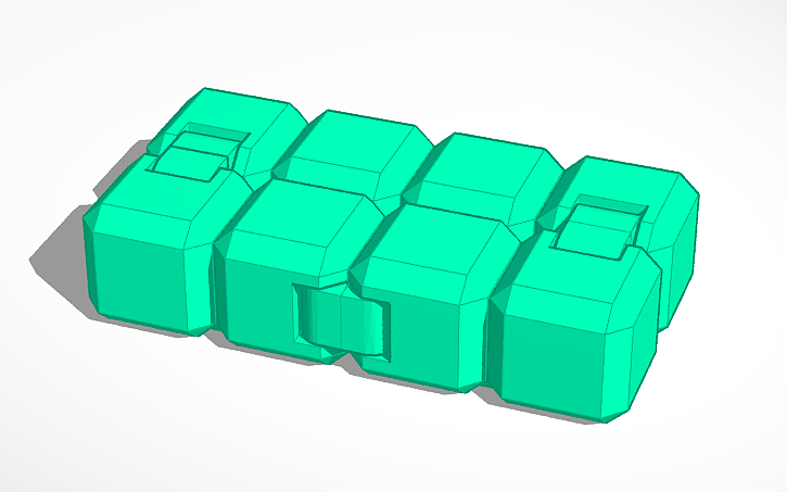 3D design infinity cube - Tinkercad