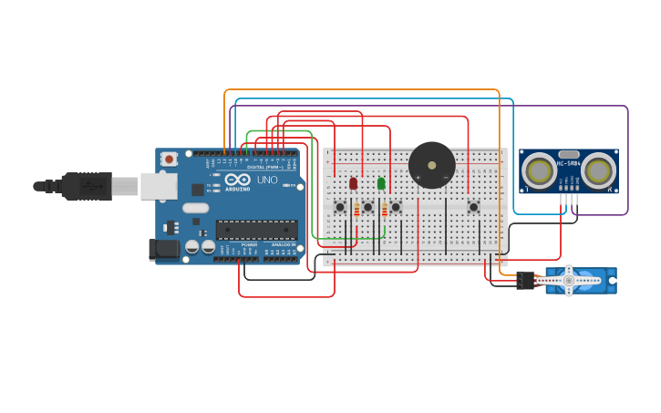 Circuit design Kit Sederhana - Tinkercad