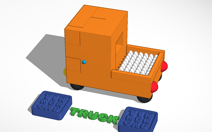 3D design Truck | Tinkercad
