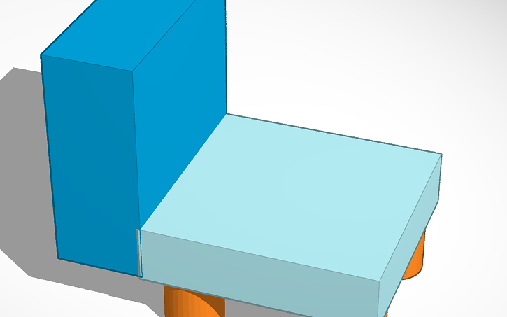3D design Chair - Tinkercad