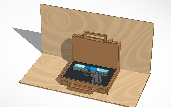 3D design Glock 18 "Elysium" - Tinkercad