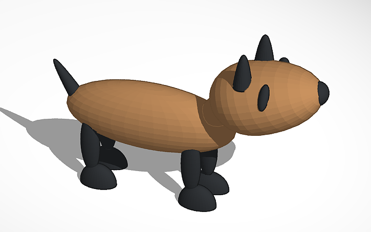 3D design gcib cane castiglione | Tinkercad