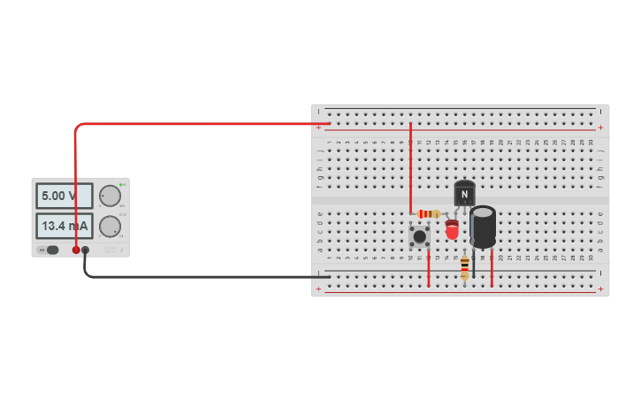 Circuit Design Led Delay Tinkercad