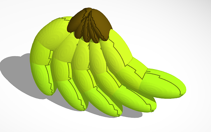 3D design Bananas | Tinkercad
