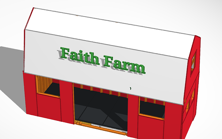 3D design 2018 VBS Barn Panels | Tinkercad