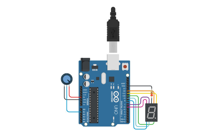 Circuit Design Cpe405 Lab5 Task2 Tinkercad