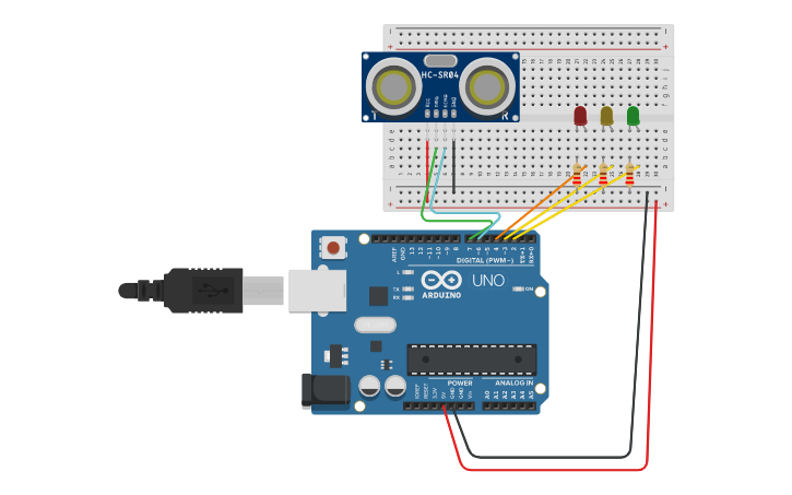 Circuit design Proyecto Diseño de Interfaces I | Tinkercad