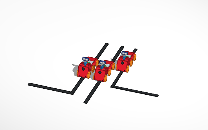 3D design Obstacle Avoiding | Tinkercad