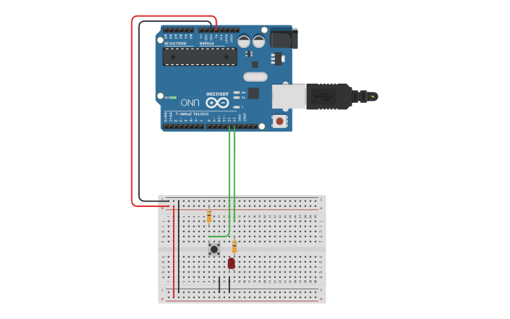 Circuit design DESAFIO 1(IF ELSE) - Tinkercad