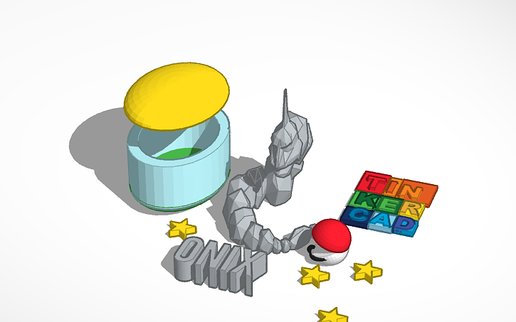 3D design Pokemon - Tinkercad