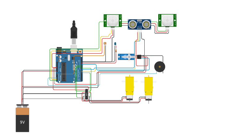 Circuit design Week 4 Valiant Circuit | Tinkercad