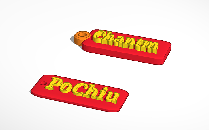 3D design S3 Chan Tai Man - Tinkercad