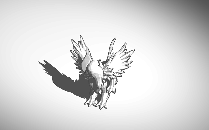 3D design 359 Absol (Mega Evolution) | Tinkercad