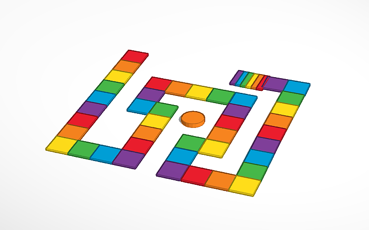 3D design board game - Tinkercad