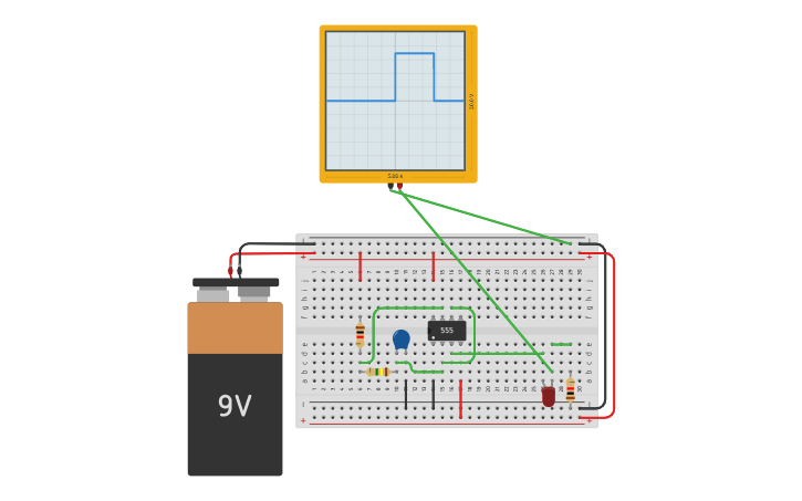 Circuit Design Led Blinker 555 Timer Tinkercad