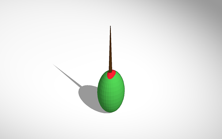 3D design Olive - Tinkercad