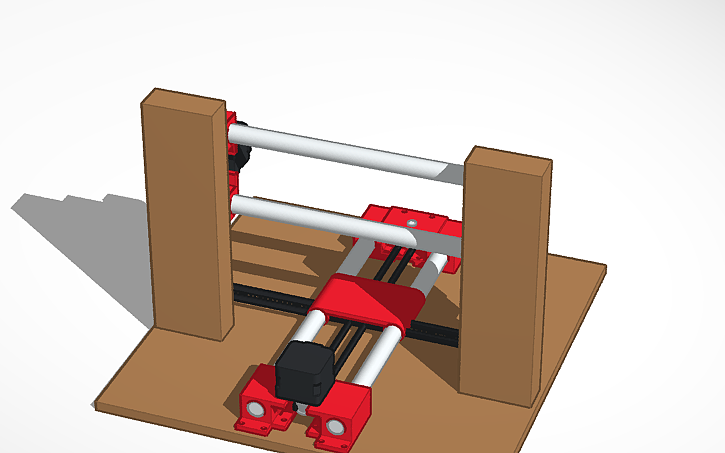 3d Design Linear Actuator Tinkercad