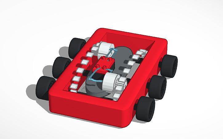 3D design CHASIS - Tinkercad