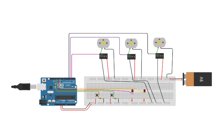 Circuit design Project - Tinkercad