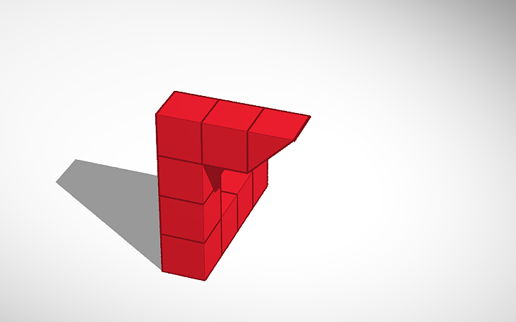 3D design infinity triangle - Tinkercad