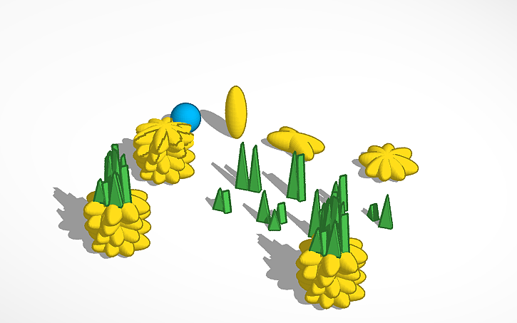3D design Banana Fruit Design - Tinkercad