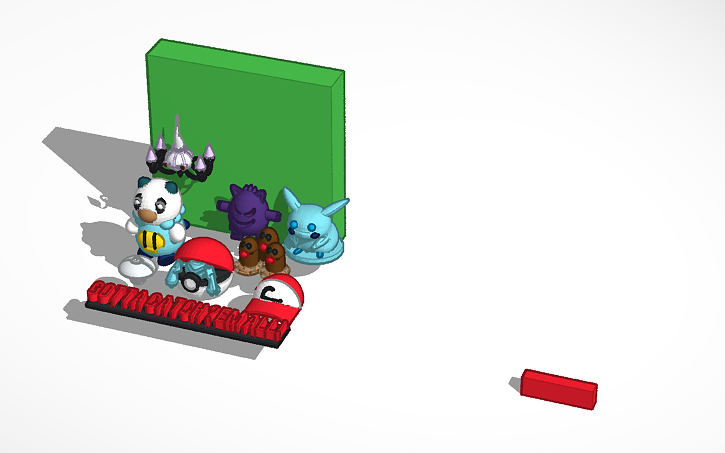 3D design gavin pokemon | Tinkercad