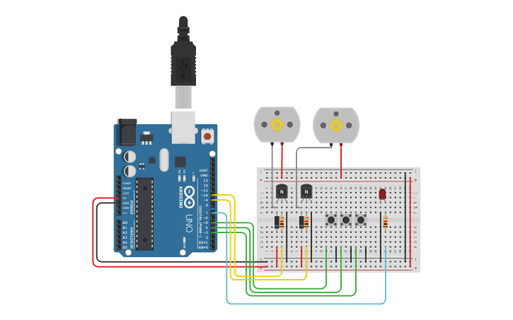 Circuit design Assignment 2 - Tinkercad